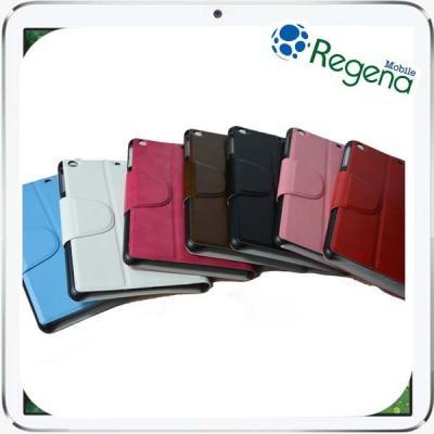 Cina Mini cassa del cuoio dell'unità di elaborazione di Ipad, casi protettivi del telefono cellulare in blu, bianco, rosso, rosa in vendita