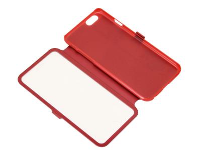 Cina Apple impermeabile cassa del cuoio 5c/5s di Iphone con la copertura trasparente anteriore in vendita