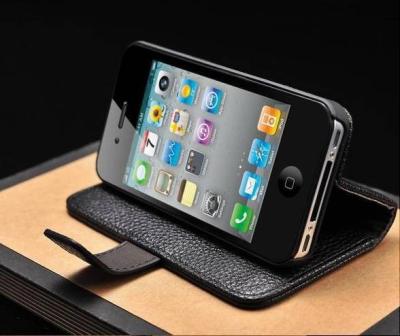 Cina Cassa del cellulare di stile del supporto, copertura di vibrazione del nero della galassia S4 di iPhone 5/Samsung in vendita