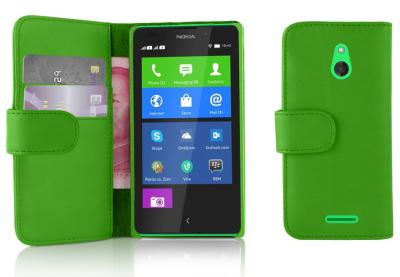 China Van het de Portefeuilleleer van de luxetribune Pu Mobiele de Telefoongevallen van Nokia, Nokia XL Dekking Te koop