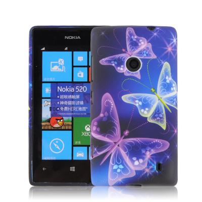 China Gevallen van de douane de Zachte TPU Mobiele Telefoon voor Nokia Lumia 520 OEM Te koop