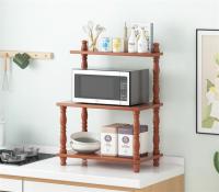 China Assembled Kitchen Microwave Rack Unit Microwave Stacking Rack for sale