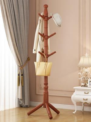 Cina Albero di legno su misura del cappotto del pino del supporto del gancio dello scaffale del cappotto per la camera da letto in vendita