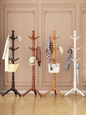 Cina Albero di legno su misura del cappotto del pino del supporto del gancio dello scaffale del cappotto per la camera da letto in vendita