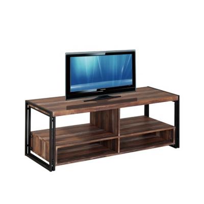 Cina Console del supporto di legno di pino della struttura del metallo del Odm TV con un immagazzinamento in due metropolitane in vendita