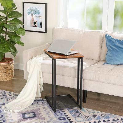 China C dá forma à mesa de centro Sofa Nesting End Tables da madeira e do metal à venda