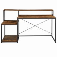 China BSCI Extendable Industrial Study Office Computer Desk Pc Laptop With Storage for sale