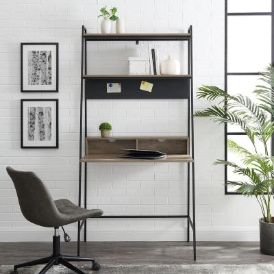 China Muebles de escritura caseros ajustables del MDF del escritorio del estante de la escalera del ordenador en venta