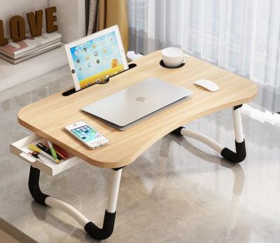 China Multifunctional MDF Wooden Foldable Study Table For Bed Tray Home for sale