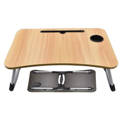 China Multifunctional MDF Wooden Foldable Study Table For Bed Tray Home for sale