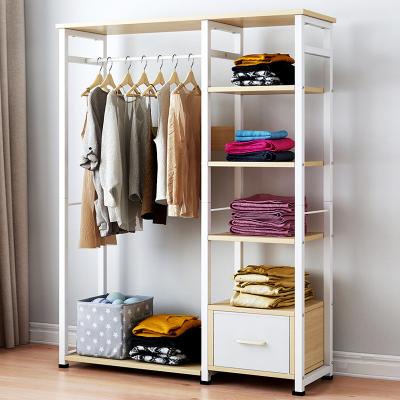 Cina Mobilia d'attaccatura dello scaffale della camera da letto dell'abbigliamento del gabinetto di legno moderno dello scaffale per la casa in vendita