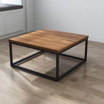 Cina Nido di legno della quercia di metà del secolo di colore quadrato della noce delle Tabelle in vendita