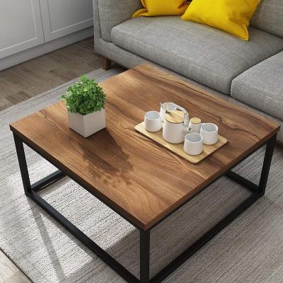 Cina Nido di legno della quercia di metà del secolo di colore quadrato della noce delle Tabelle in vendita