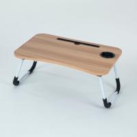 China MDF board Adjustable Foldable Laptop Desk stand for sale
