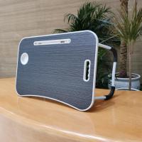 China MDF board Adjustable Foldable Laptop Desk stand for sale
