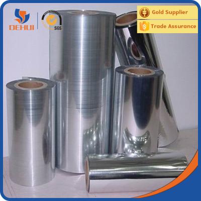 China Electrical Insulating Colored Rigid Transparent Metalized PET Film for sale
