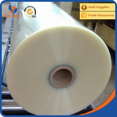 China 60mm Width Transparent PET Film with Precise Slitting for sale