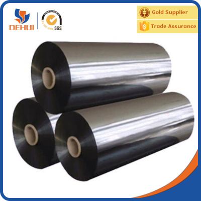 China Aluminum Coated PET Film Metalizing Aluminum Mylar Film Moisture Film for sale