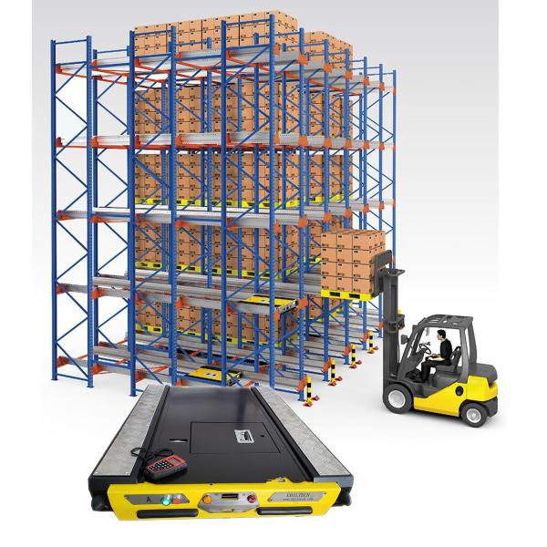 Quality EBILTECH Radio Shuttle Remote Control Car Pallet Radio Shuttle Racking  System for Warehouse Storage for sale