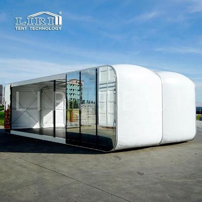 China 10m Glamping Backyard Home Gym Office Capsule Box Tent for Recording Studio for sale