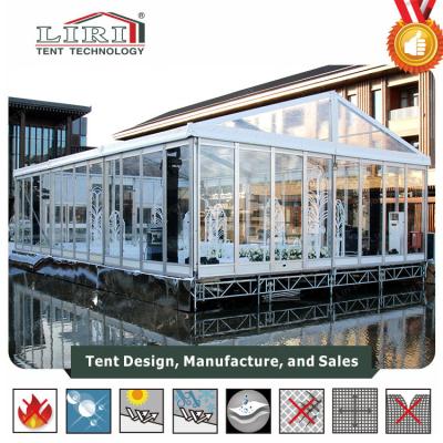 China clear tent 25x30m with transparent roof cover and sidewalls for 500 seats outdoor wedding party events for sale