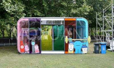China Creative Glass Inflatable Capsule House Glamping tents for Outdoor Events Marquee for sale