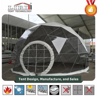 China Clear Geodesic Dome Tent with Clear Cover for Outdoor Parties and Weddings for sale