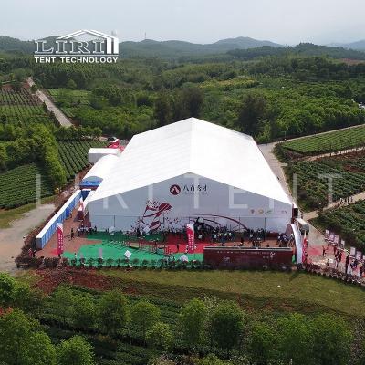 China 40x70m German Large Aluminum Frame Tent for Big Exhibition in India for sale