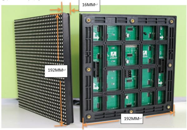Quality P6 Fixed LED Outdoor Display Screen With Module Size 192 X 192mm Lightweight Design for sale