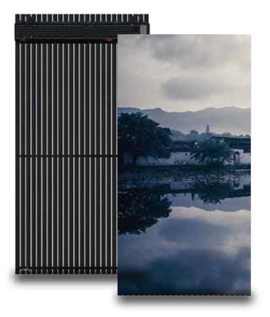 High Transparency and Low Consumption Transparent LED Display for Building Facade Needs