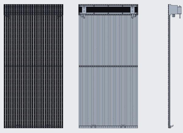 Quality Waterproof Rating IP65 LED Screen Transparent With DIP 346 Configuration for sale