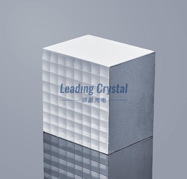 Quality BGO Crystal Array 4.7 mm×4.7 mm×30 mm with BaSO₄ Reflector - 8×8 Configuration for sale