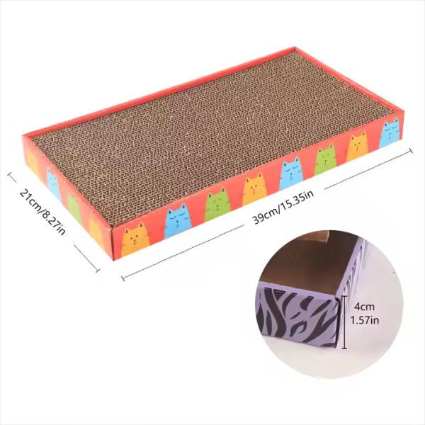 Quality Cat-Grabbing Board Double-Sided Design Cat-Scratcher Column Wear-Resistant Load for sale