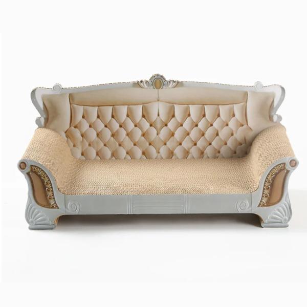 Quality Sofa-shaped Cat Scratching Board High-density Corrugated Paper Won't Drop Crumbs for sale
