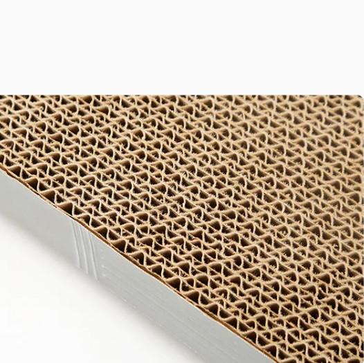 Quality Sofa-shaped Cat Scratching Board High-density Corrugated Paper Won't Drop Crumbs for sale