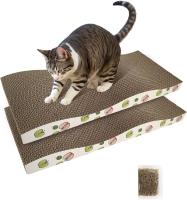 Quality Premium Corrugated Cat Scratching Board with Catnip Indoor Cat Furniture Durable for sale