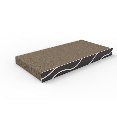 China MEOW LOVE Easy Clean Claw Grinder Macaron Color square Cat Scratching Board for sale