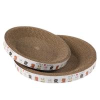 Quality Customizable Size Claw Grinder Round Cat Scratching Board for sale
