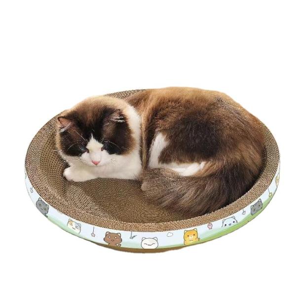 Quality Factory Direct Sales Can Be Customized Cat Litter Type Round Cat Scratching for sale