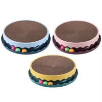Quality Factory Wholesale Cat Play Toy Textures Design Big Corrugated Cat Scratch Board for sale