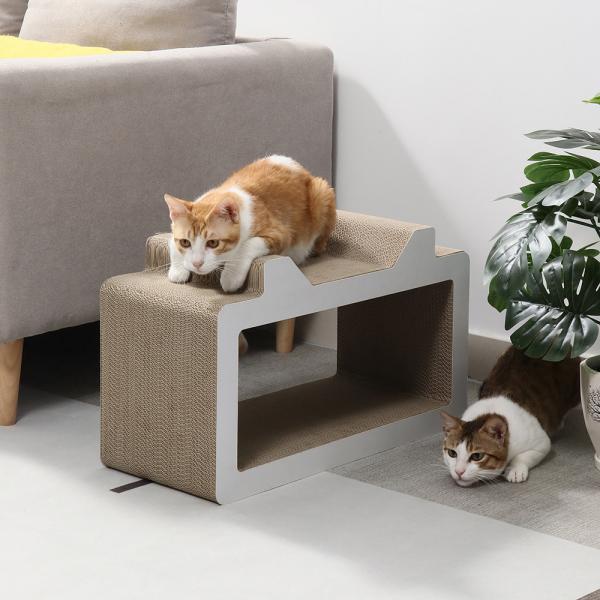 Quality TV Shape Scratcher Lounge Cats Play Toy Great for Cat Playing Stretching and for sale