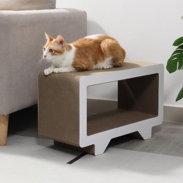 Quality TV Shape Scratcher Lounge Cats Play Toy Great for Cat Playing Stretching and for sale