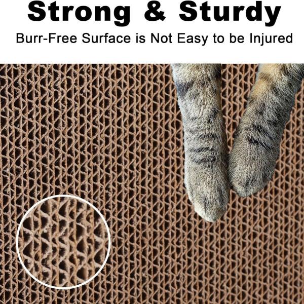 Quality Pet Suppliers 5 Packs in 1 Cat Scratch Pad with Box Suitable for Cats to Rest for sale
