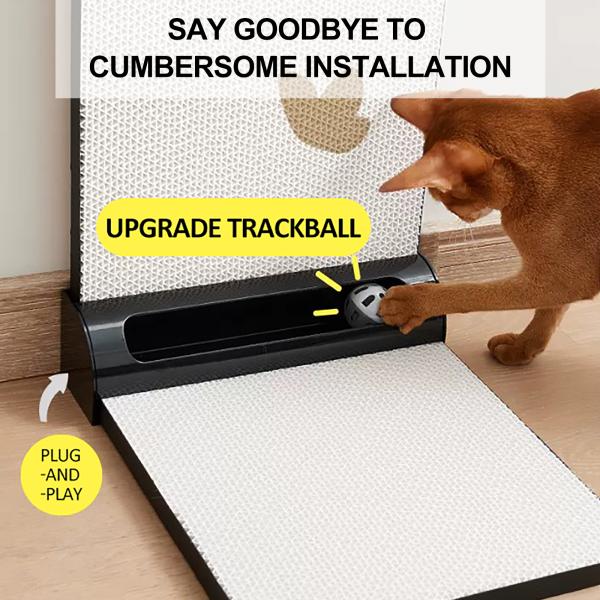Quality Cat Scratch Board Corrugated Paper Material L-Shaped Single-Sided Track Cat for sale
