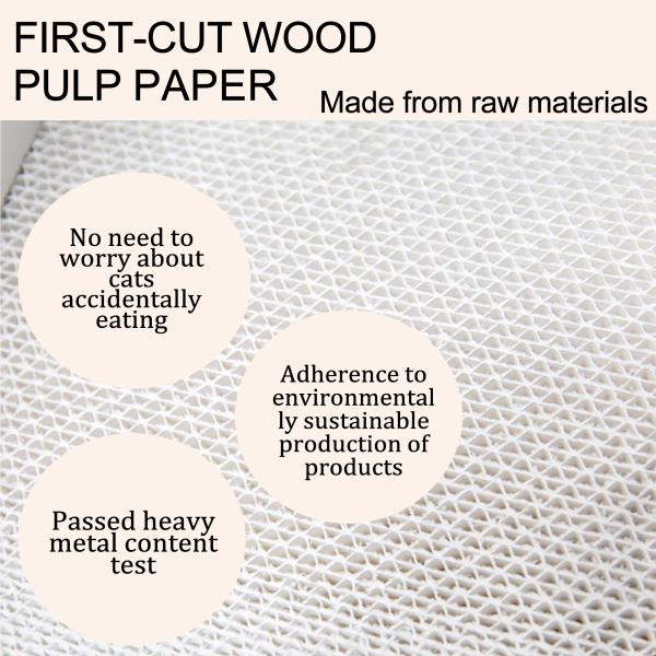 Quality White L-Shaped Cat Scratching Board the Use of High Quality Corrugated Paper for sale