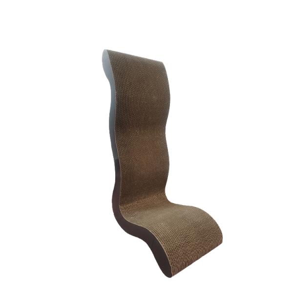 Quality L-Shaped Wave Cat Scratching Board L Shape More Functions Cardboard Corrugated for sale
