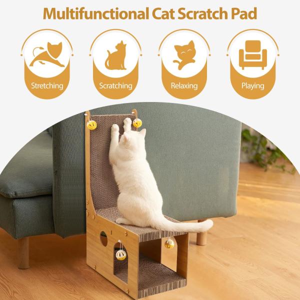 Quality Chair Cat Nest More Than One Cat Scratcher, Cat Scratching Board, L Shaped for sale