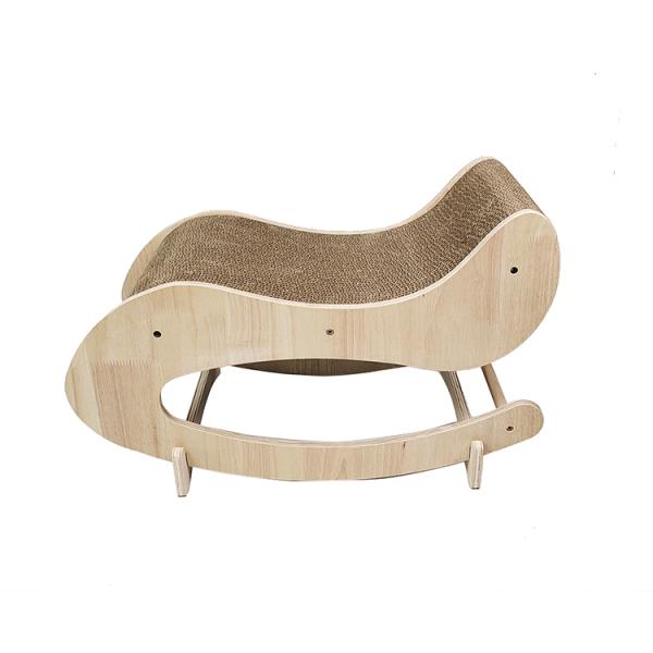 Quality Cat Scratcher House Rocking Bed Sofa Cat Scratching Board Interactive Toy for sale