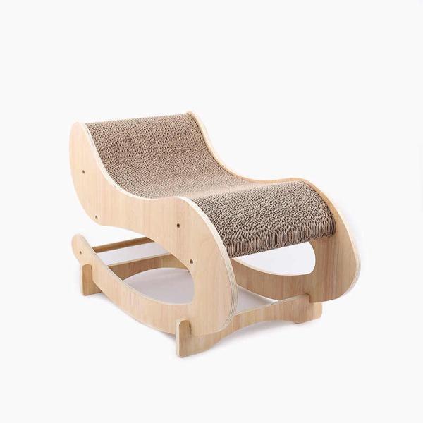 Quality Cat Scratcher House Rocking Bed Sofa Cat Scratching Board Interactive Toy for sale