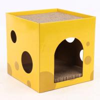 Quality Pet Toy Cat Scratching Board Claw Grinder Corrugated Paper Cat Scratcher Wear for sale